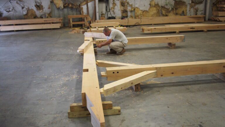 Timber Frame Brace Layout
