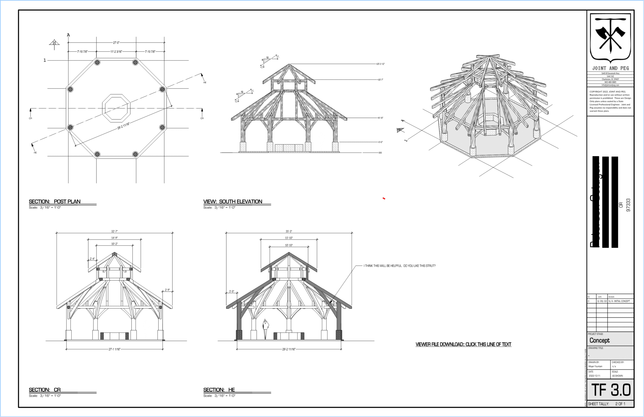 Timber Frame Services - Joint and Peg