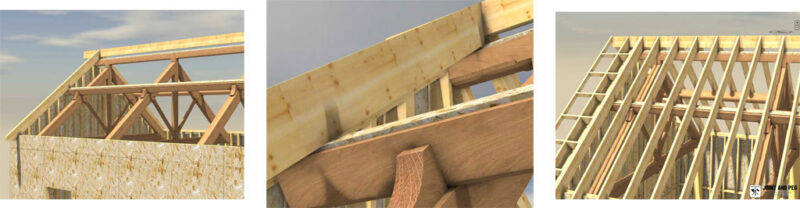 Structural Timber Frame Trusses