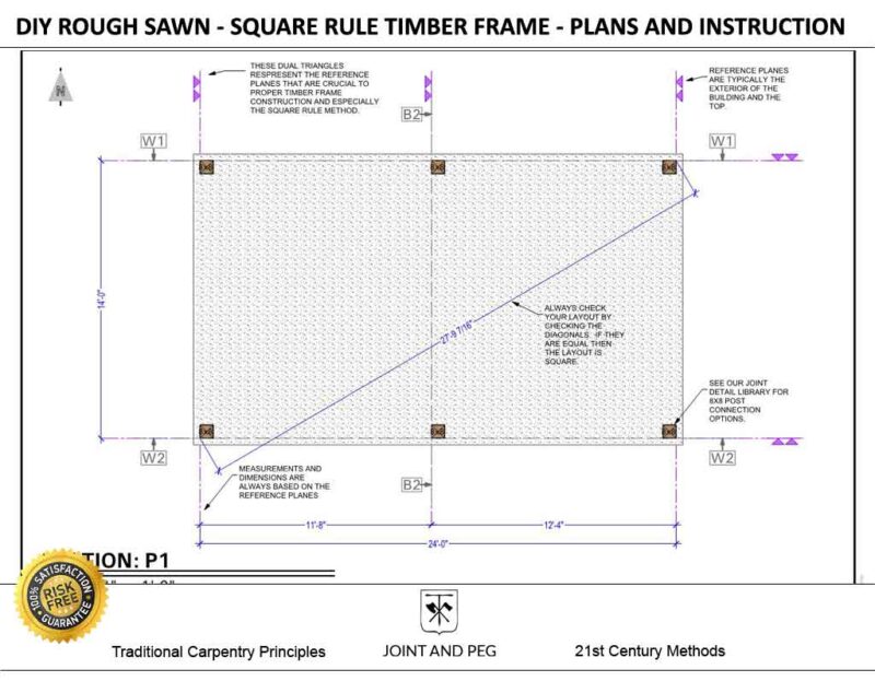 Rough Sawn Timber Frame Instruction