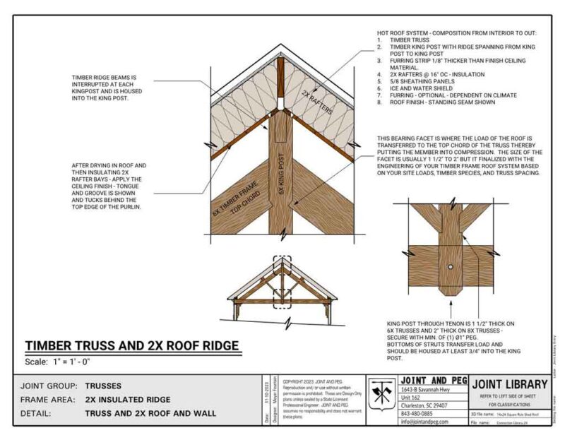 Timber Frame Enclosure Details