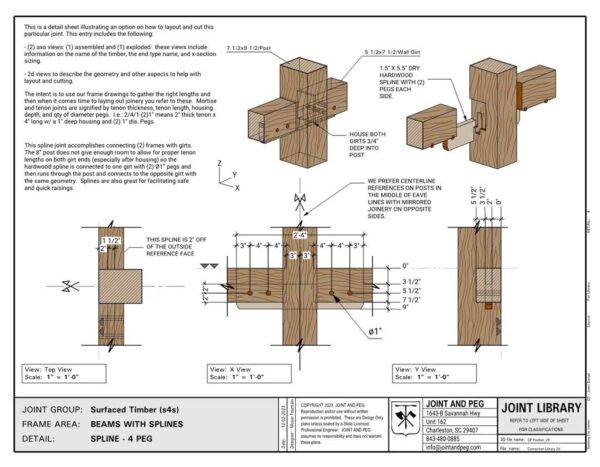 Scarfs and Spline Joints
