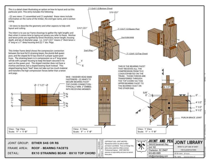 Timber Frame Roof Members