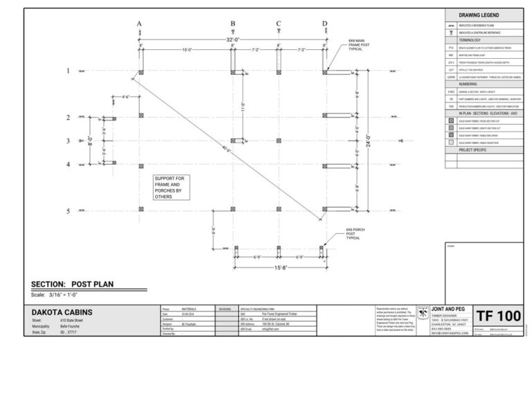 Timber Frame Labeling and Numbering