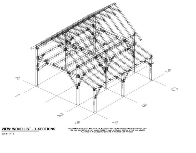 Timber Frame Labeling and Numbering