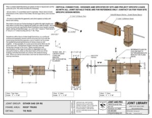 Timber Frame Roof Members